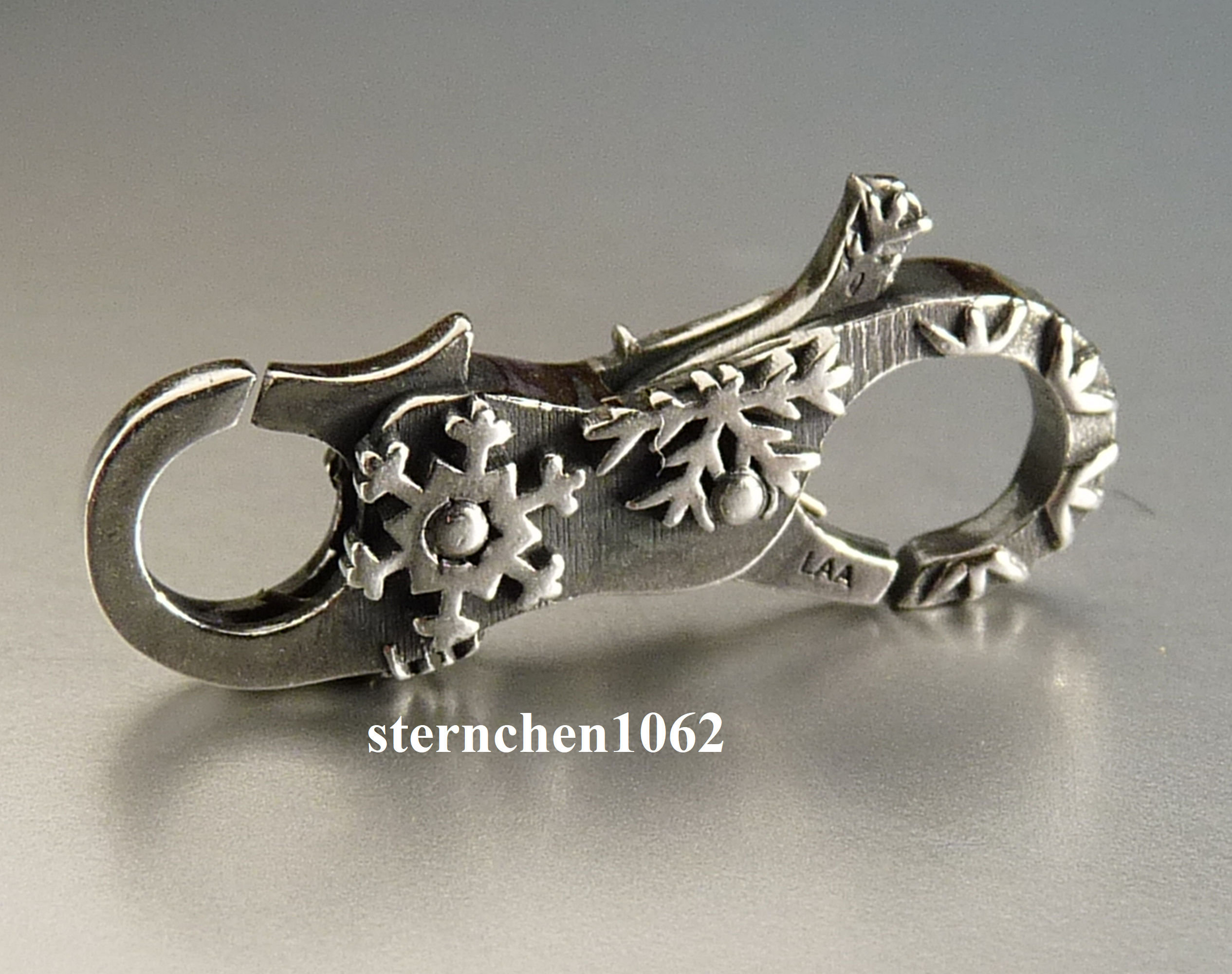 Sternchen 1062 - Trollbeads * Schneeflöckchen Verschluss