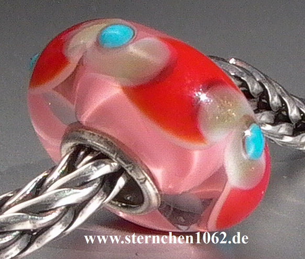 Sternchen 1062 - Authentic Trollbeads * OOAK * Universal * U123